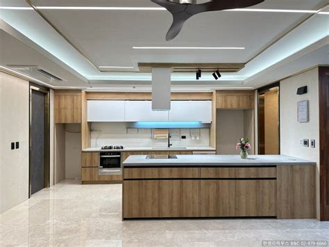 고급주방인테리어 대형아일랜드 한샘 키친바흐 리베라오크 중랑구 상봉 듀오트리스 네이버 블로그