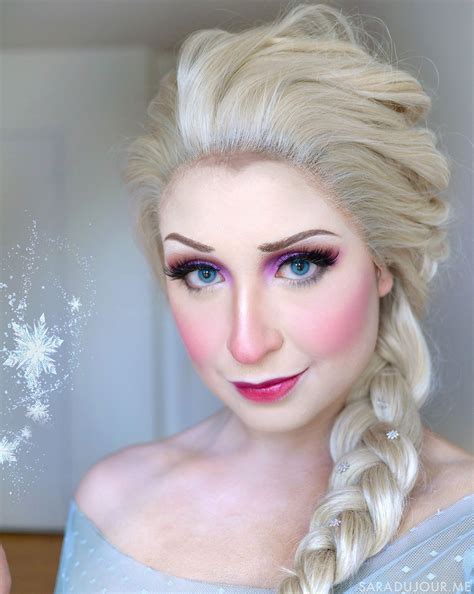 Elsa Frozen Cosplay Makeup Sara Du Jour Frozen Cosplay Elsa