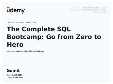 Sumit Arora On Linkedin Sqlcertification Dataanalytics Udemysuccess