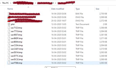 sav tmp in same folder where files is saved autodesk community
