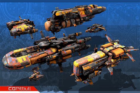 Spaceships Vol 17 3d Space Unity Asset Store