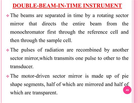 Uv Visible Spectroscopy Instrumentation Pptx Chemistry Science