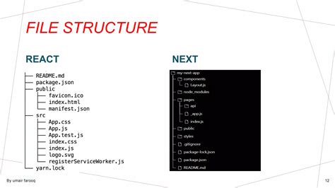 difference between React and Next js | PPTX