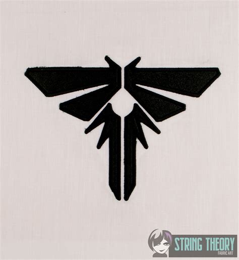 mushroom apocalypse firefly rebel symbol string theory fabric art
