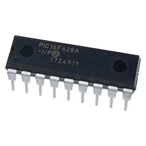 Microcontrolador Microchip Pic16f628a Ip Pdip 18