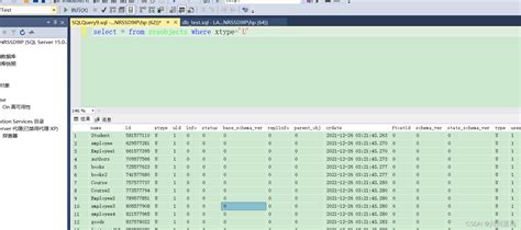 Sqlsever2019数据库创建和数据表的内容查看sql2019怎样看表格 Csdn博客