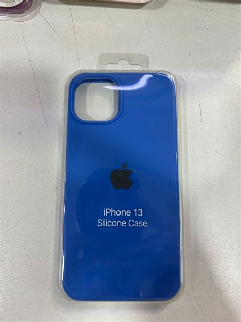 Silicone Case Iph 14 Pro Col 3 Azul Fuerte Celulandia