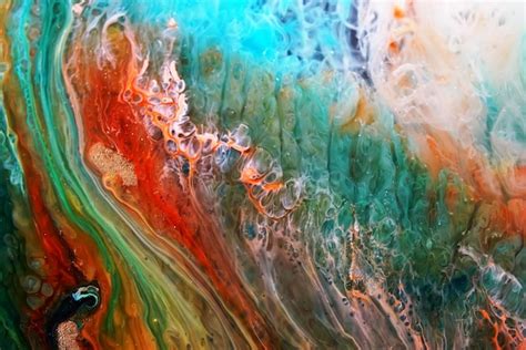 Premium Photo Epoxy Resin Abstract Texture