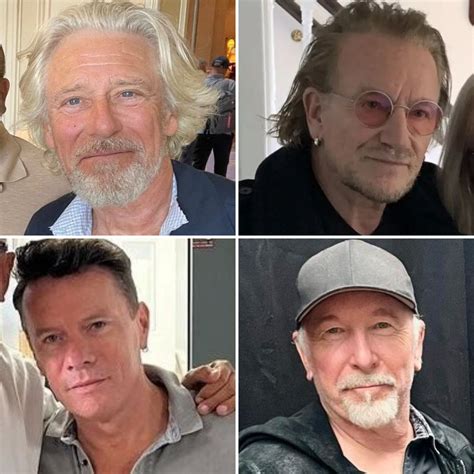 The Edge U2 Without Hat