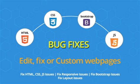 Do Html Css Bug Fixing Fix Bootstrap And Responsive Issues By