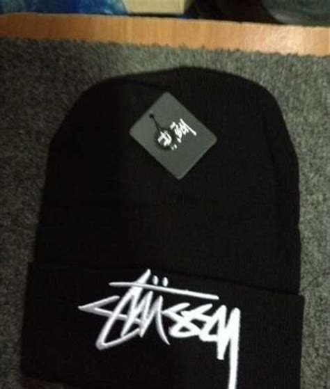 Шапка вязаная Stussy новая. Черная купить | Личные вещи | Festima.Ru ...