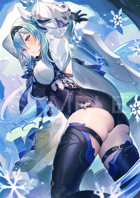 Genshin Impact Ero голая геншин эротика Eula Genshin Impact eula lawrence Эола