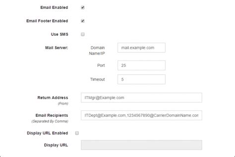 How To Set Up Email In A Room Alert Monitor AVTECH