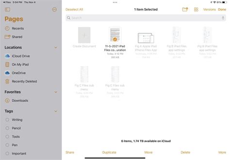 How To Tweak IPad Files Settings To Speed Your Work