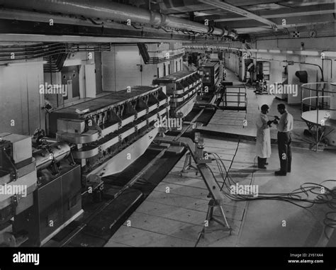 Interior Of The Cern 25 Thousand Million Electronvolt Alternating
