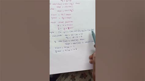 Computer Graphics Dda Line Drawing Algorithmcomputergraphicslinedrawingalgorithm Youtube