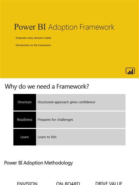 12 Power Bi Adoption Introduction To The Framework Pdf