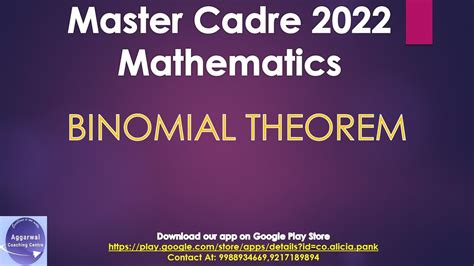 L 1 Binomial Theorem With Short Tricks Mc Youtube