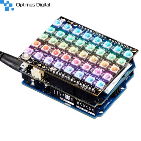 Adafruit Powerboost 500 Shield Rechargeable 5v Power Shield For Lipo