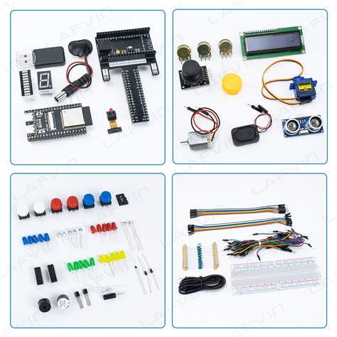 lafvin basic ultimate starter kit for esp32 s3 wroom iot wifi compatible with arduino ide
