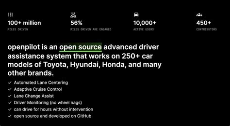 Comma Ai Self Driving Close Behind Tesla Fsd