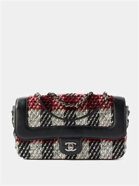 MATCHES X Sellier Chanel Coco Corset Tweed Cross Body Bag ShopStyle