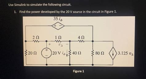 Solved Use Simulink To Simulate The Following Circuit Chegg