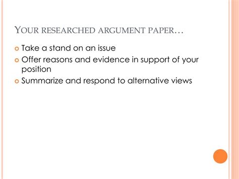 Ppt The Classical Argument Powerpoint Presentation Free Download Id 2930277