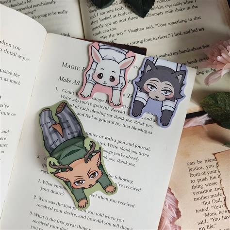 Beastars Chibi Magnetic Bookmark Shopee Philippines