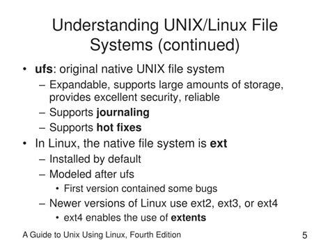 Ppt A Guide To Unix Using Linux Fourth Edition Powerpoint Presentation Id5304116