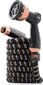 Pocket Hose Copper Bullet Expandable Garden Hose 25 Ft W10 Pattern