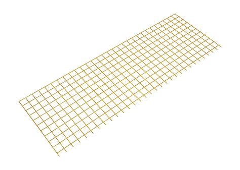Vestil Wm 72 Steel Square Safe Handrail Wire Mesh Material Handling