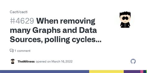 When Removing Many Graphs And Data Sources Polling Cycles May Overrun Issue Cacti