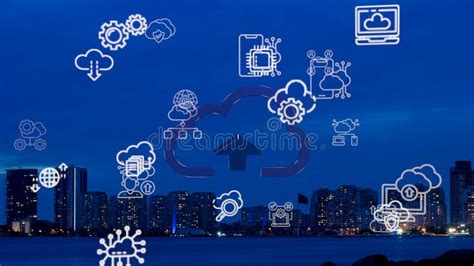 Cloud Computing Concept Communication Network Stock Image Image Of Global Progress 249111081