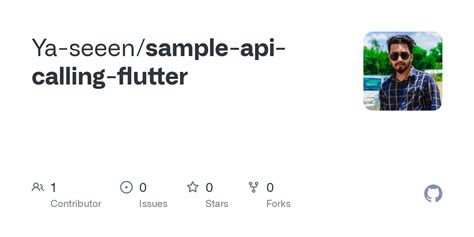 Github Ya Seeensample Api Calling Flutter