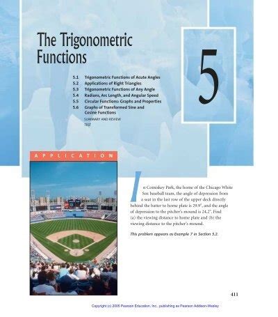 The Trigonometric Functions