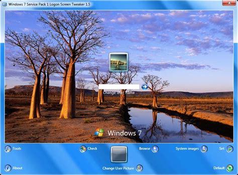 Change Your Windows 7 Logon Screen With Windows 7 Logon Screen Tweaker Freewaregenius Com