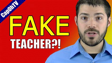 Being A Teacher Why Im A Fake Teacher Youtube