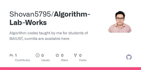 Github Shovan5795algorithm Lab Works Algorithm Codes Taught By Me