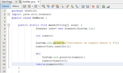 Programacion Java Ciclo Do While