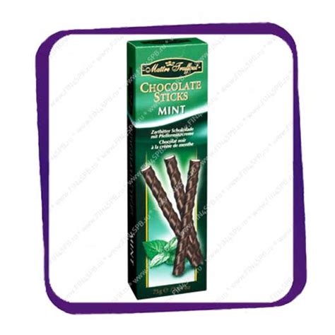 Maitre Truffout Chocolate Sticks Mint | Шоколад | Купить в Санкт ...