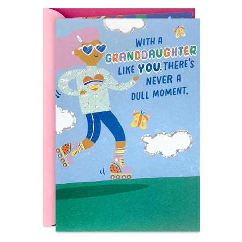 You Bring The Fun Pop Up Birthday Card For Granddaughter Greeting