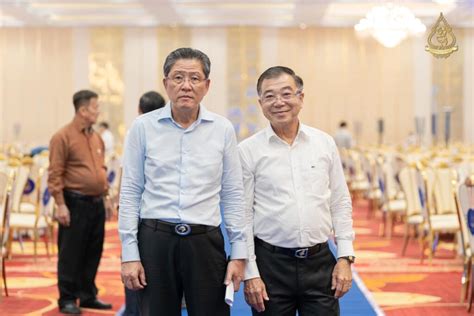 លោកអ្នកឧកញ៉ា លី យ៉ុងផាត់ ចុះពិនិត្យទីតាំងដែលត្រូវ ប្រារព្ធពិធីសំណេះសំណាល និងពិសាភោជនាហារសាមគ្គី