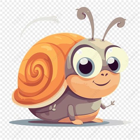 귀여운 달팽이 벡터상표만화클립 아트 Png 일러스트 무료 다운로드 Lovepik