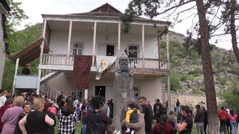 სომეხი მწერლის ღაზაროს აღაიანის 183 ე იუბილე აღინიშნა Youtube