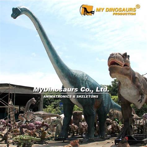 Jurassic Theme Park Animatronic Brachiosaurus Model Mydinosaurs