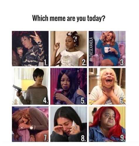 Which Are You Today Meme