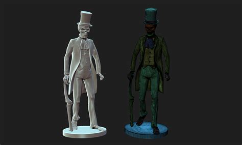 Archivo Stl Mister Sceleton 🎃 Obj ・modelo Imprimible En 3d Para Descargar・cults