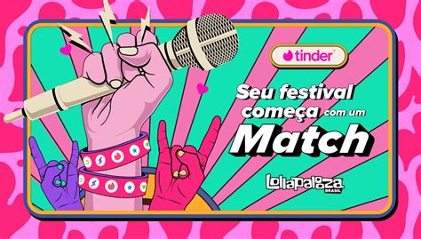 Tinder Distribuirá “pulseira Do Match” No Lollapalooza Brasil 2025
