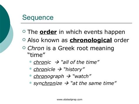Sequence Powerpoint 1